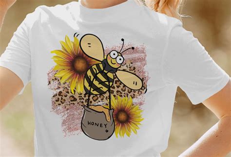 Cute Bee Png Floral Bee Png Western Be Graphic By Deenaenon