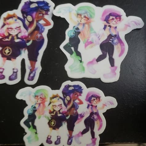 Splatoon Squid Sisters Off The Hook Callie Marie Pearl Marina Etsy