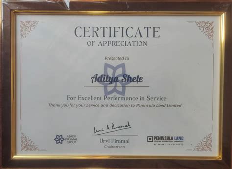 Aditya Shete On Linkedin I Would Like To Express My Sincere Gratitude