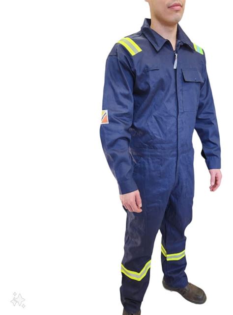 Mameluco Overol Ignífugo Arco Electrico Reflectivo 7oz Xxxl Abete