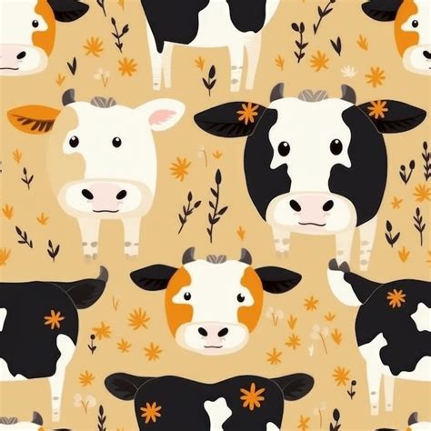 47000 Cows Pattern Pictures