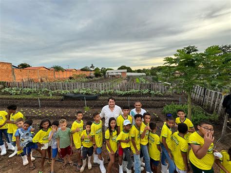 Semeando Solidariedade Deputado Eduardo Fortes Inspira Crianças Com