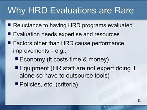 Evaluating Hrd Programs Ppt