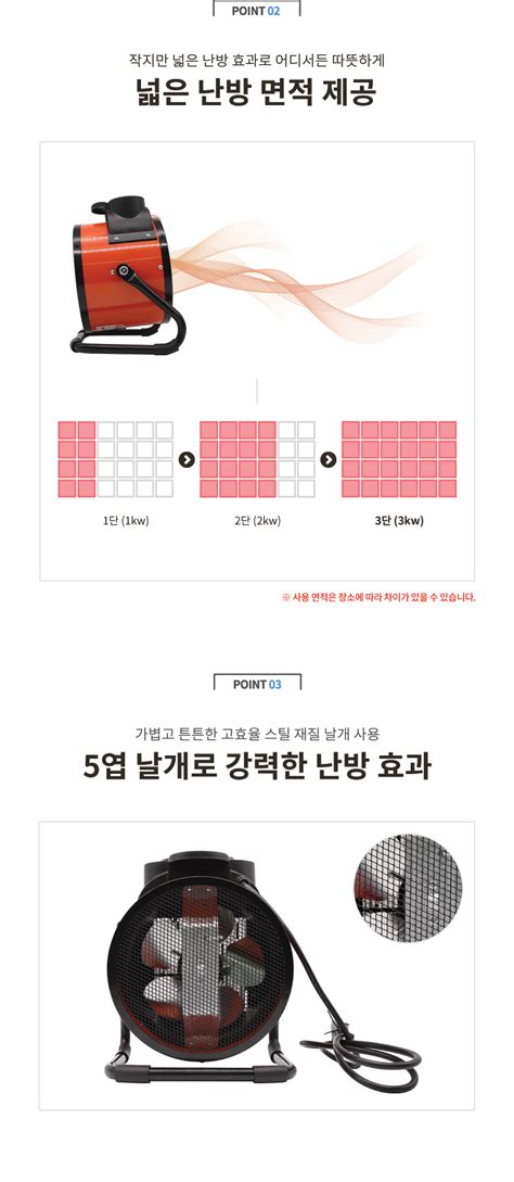 툴콘 산업용ptc팬히터온풍기 Mcp 3000 신영측기주