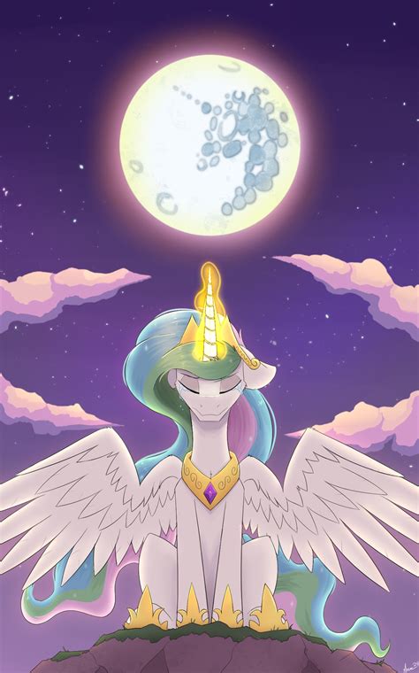 How To Draw The Moon Pony