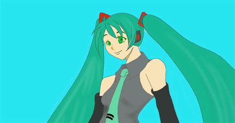 初音ミク 無題 もものイラスト Pixiv