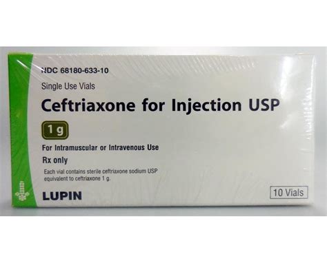 Rocephin® Cephalosporin Ceftriaxone Sodium Save At Tiger Medical Inc