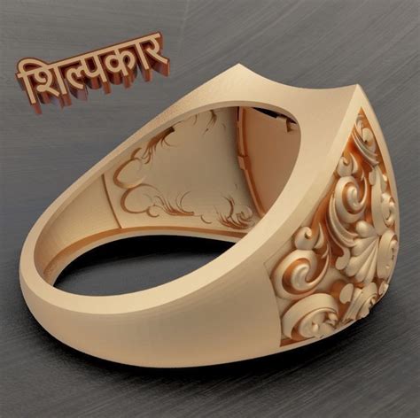 Hanuman Ji Ring Design High Quality 3d Model 3d Printable Cgtrader