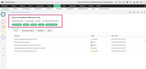 High Availability Monitoring Manageengine Opmanager