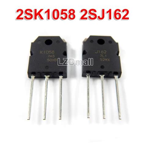 1pair 2sj162 2sk1058 J162 K1058 Mosfet Hifi Audio Amplifier Ic Chip Transistor New