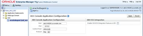 Configuring Oracle Data Integrator