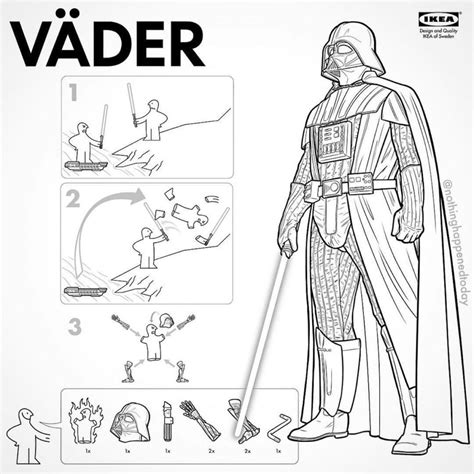 Ikea Instructions To Assemble Your Favorite Horror Characters