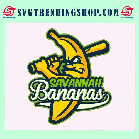 Savannah Bananas Logo Svg For Silhouette And Cricut