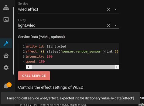 Int Cast Not Recognized In Service Call Data Home Assistant Community