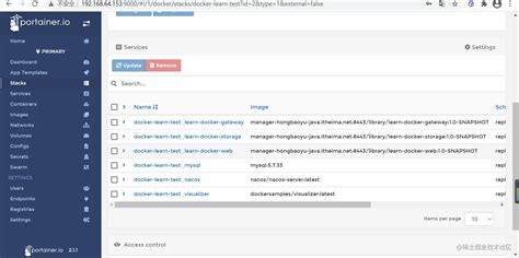 如果你还没玩过docker Stack管理服务，你已经out了，（送portainer集群管理教程） 我们上面使用` 掘金