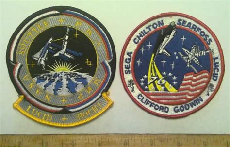 Vintage Nasa Russia Space Shuttle Mir Space Station Sts 76 Shannon