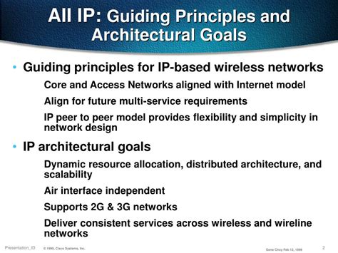 Ppt Ciscos Position On All Ip Wireless Networks Powerpoint Presentation Id3475488