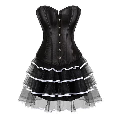 Sexy Corsets For Women Plus Size Costume Overbust Burlesque Corset And