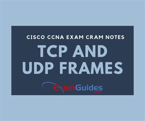 Cisco CCNA Exam Notes And Tips Cisco Ccna Ccna Exam Ccna