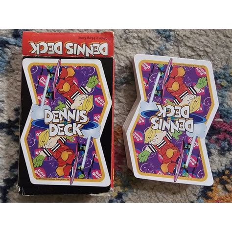 Dairy Queen Toys 994 Dairy Queen Dennis Deck Of Cards Advertising Dennis The Menace Complete