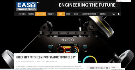 Ecm Pcb Stator Tech On Linkedin Interview With Ecm Pcb Stator Technology