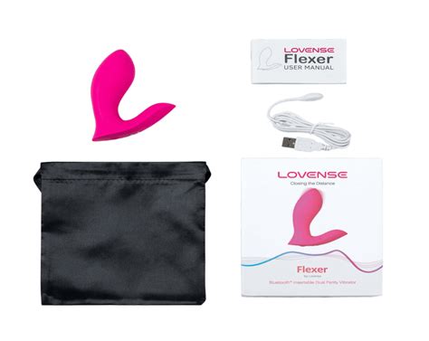 Lovense Flexer Insertable Dual Panties Vibrator Luxury Sex Toys