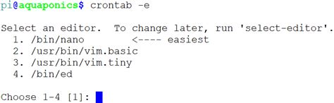 The Linux Crontab Scheduling Events Engineering Libretexts