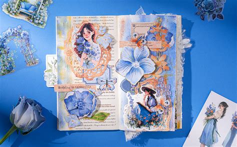 Joychoic Scrapbook Stickers Set 120pcs Girl Sticker For