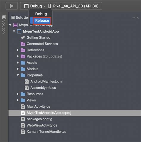Setting Up The Sample Xamarin Android Native App With MAM SDK