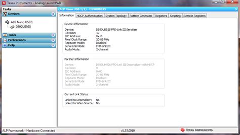 Deserializer Ds90uh926q Is Not Enabling When Connected To Serializer Ds90ub925q Through Lvds