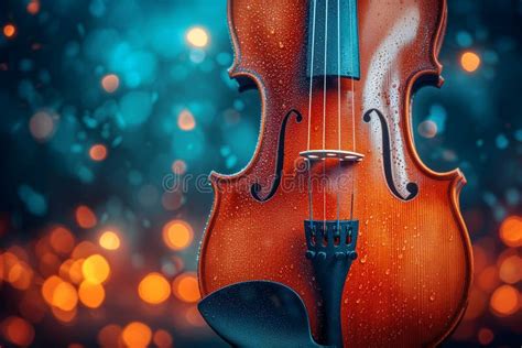 Violin Or Fiddle Acoustic Instrument Music Passion Concept Classical