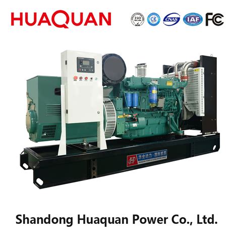 Open Type 200kw Generators 250kva Diesel Generator Set Power Using