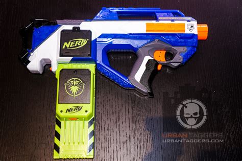 Urban Taggers Nerf N Strike Elite Rayven Cs 18pic Spam