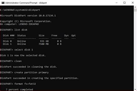 How To Format Usb Drive On Windows Via Command Prompt Technastic