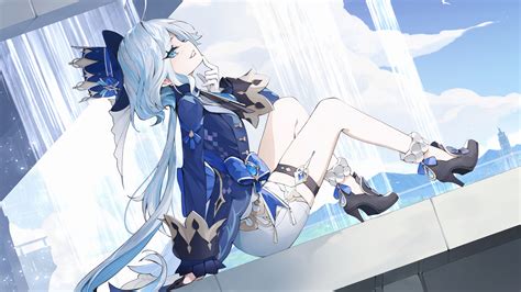 Furina Genshin Impact Video Game 4k 111m Wallpaper Pc Desktop