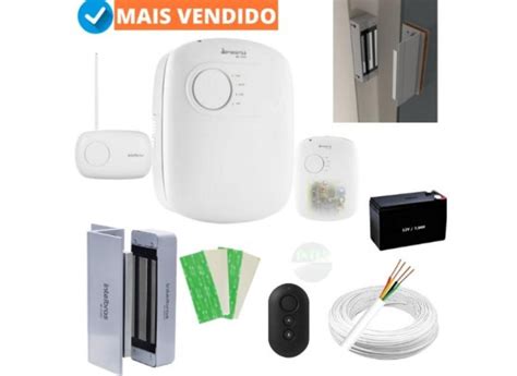 Fechadura Eletroimã Abertura Controle Remoto Intelbras Em Promoção é No