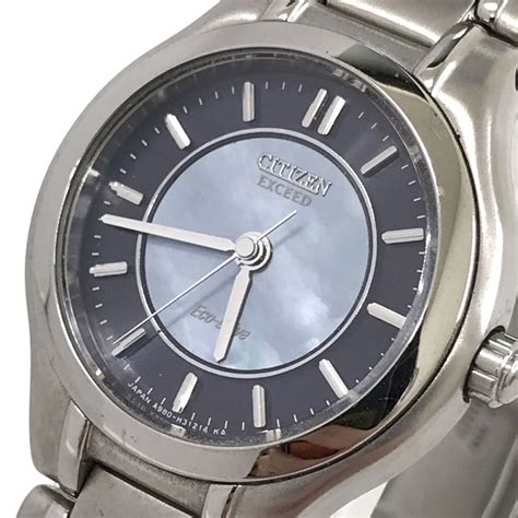 【目立った傷や汚れなし】超美品 Citizen シチズン Exceed エクシード Eco Drive エコドライブ 腕時計 A980