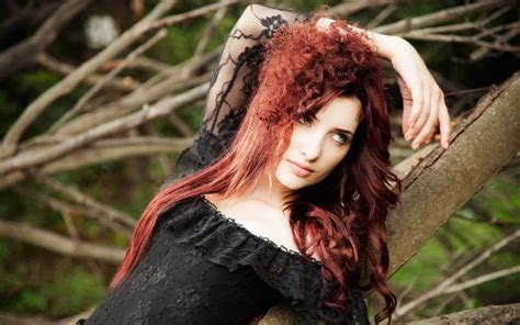 Susan Coffey Beauty Beautiful Model Girl Redhead Wallpapers Hd