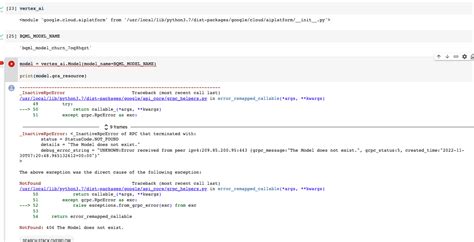 Outdated Code VertexAi Doesn T Have Model Issue GoogleCloudPlatform Vertex Ai Samples