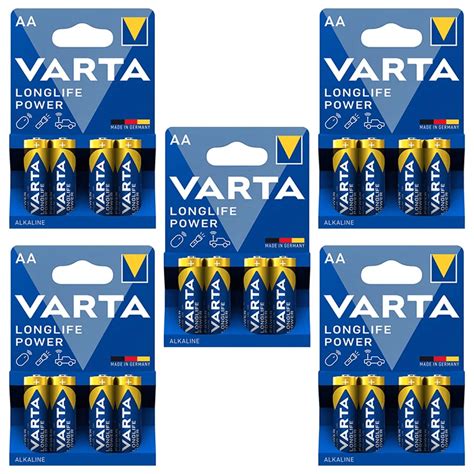 باتری قلمی آلکالاین وارتا Varta Longlife Power 20عددی دیدنگار