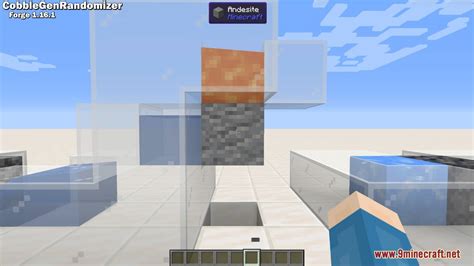 Cobble Gen Randomizer Mod 1minecraft