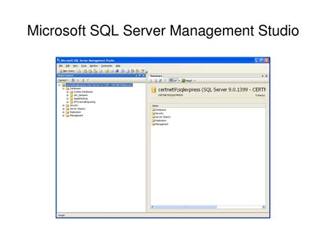 Ppt Programming Microsoft Sql Server Powerpoint Presentation Free