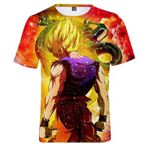 Dragon Ball Ssj 2 Goku Casual Tees Summer Shirts Summer Shirts