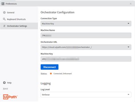 Robot Unlicensed When Using Machine Key Robot Uipath Community Forum