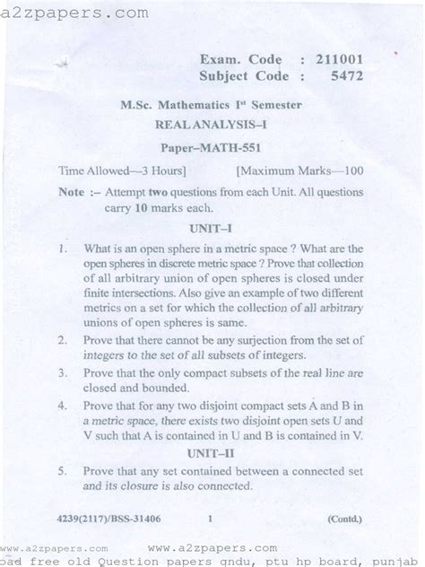 Real Analysis Msc 1st Sem 2017 Download Free Pdf Continuous