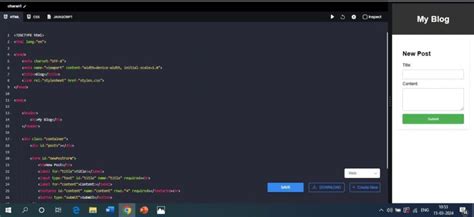 Bharatintern Html Css Javascript Fullstackdevelopment Internship