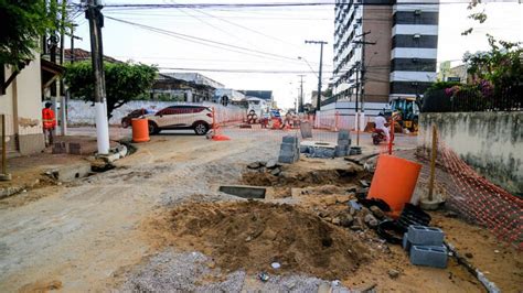 Gazetaweb Comerciantes Amargam Prejuízos Com Obras De Drenagem Na Rua