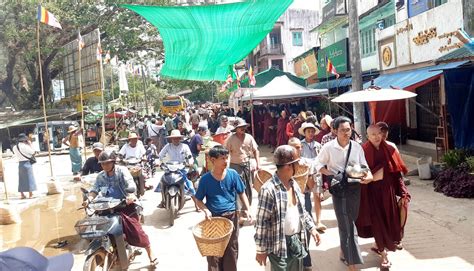 သာပေါင်းမြို့နယ်အတွင်းရှိ ဘုန်းကြီးကျောင်း ၃၅ ကျောင်းတို့မှ ဆရာတော