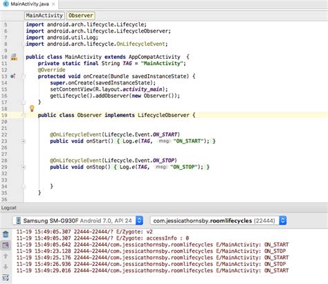 Using Android Architecture Components Lifecycles And Sqlite Made Easy