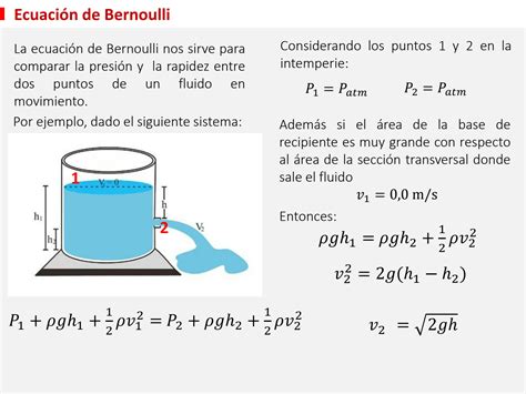 SOLUTION Ecuaci N De Bernoulli Fisica Studypool